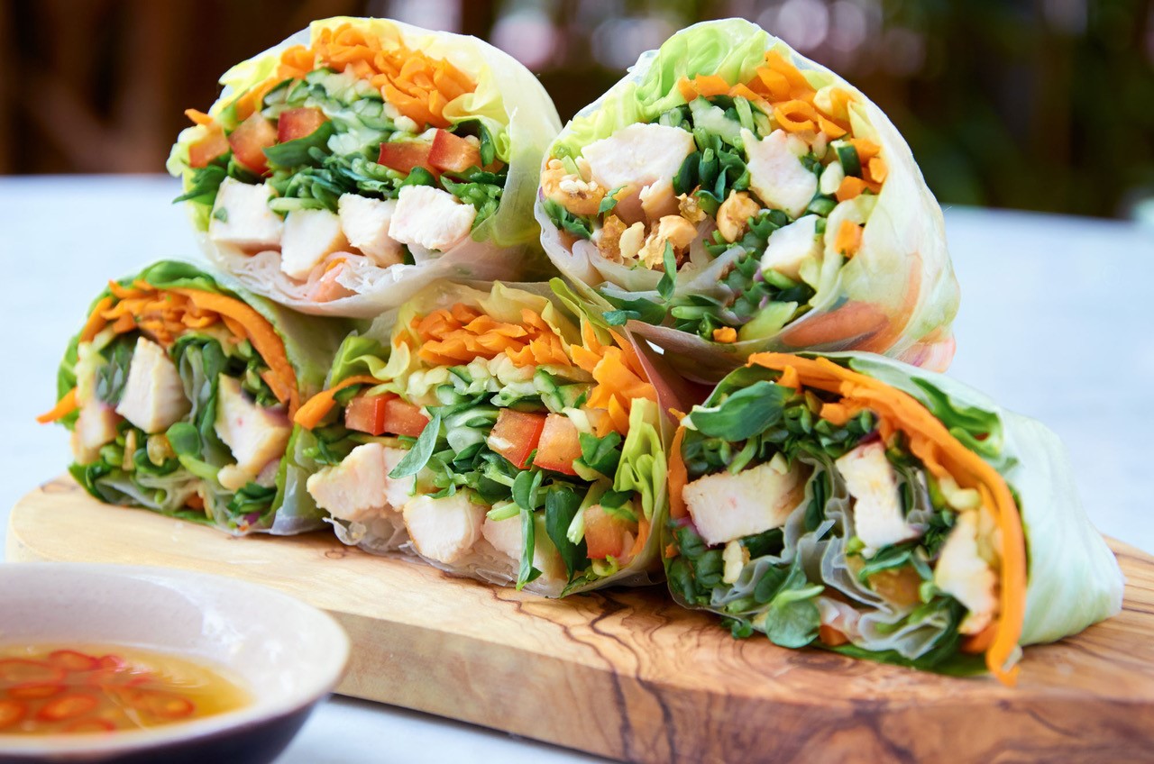 Hawaiian Spirulina Spring Rolls – Nutrex Hawaii