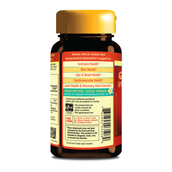 BioAstin Hawaiian Astaxanthin 4mg - 60ct – Nutrex Hawaii